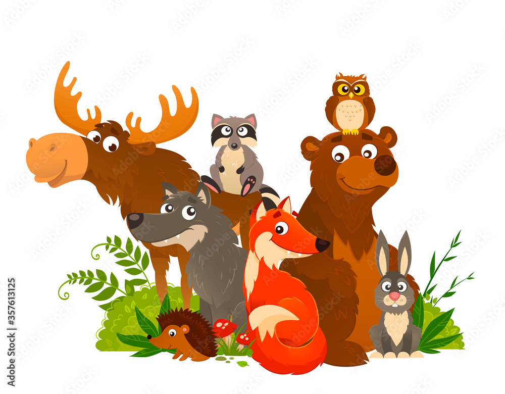 Happy Wild Animals