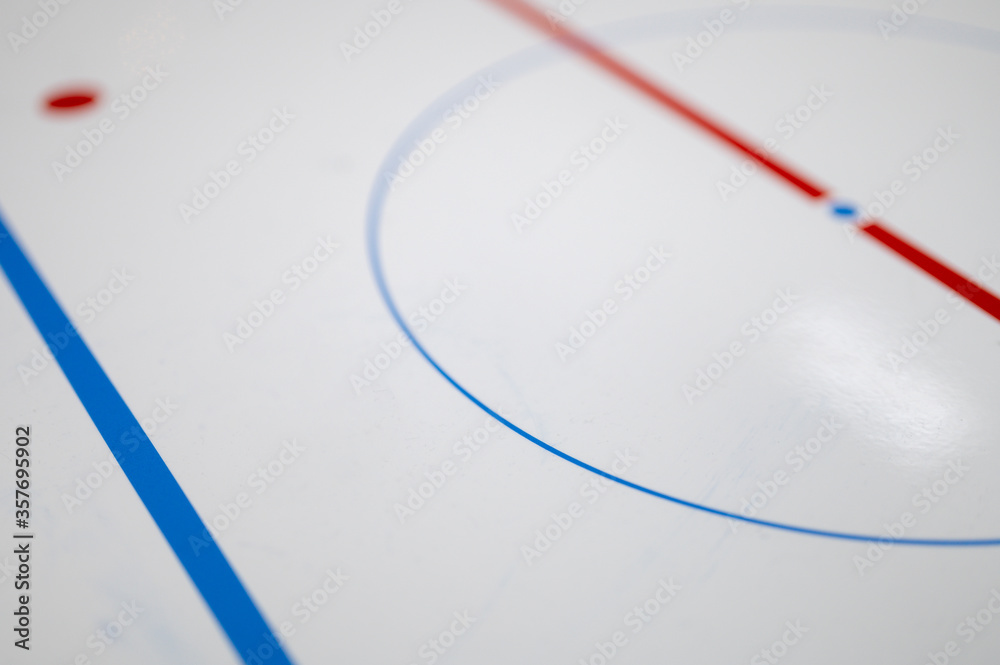 Hockey Ice Surface Markings