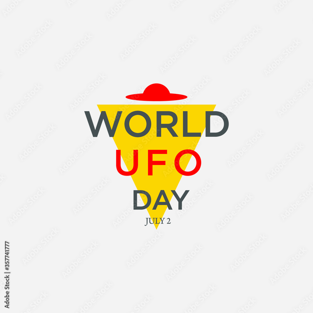 logo world ufo day vector icon templet Stock Vector | Adobe Stock