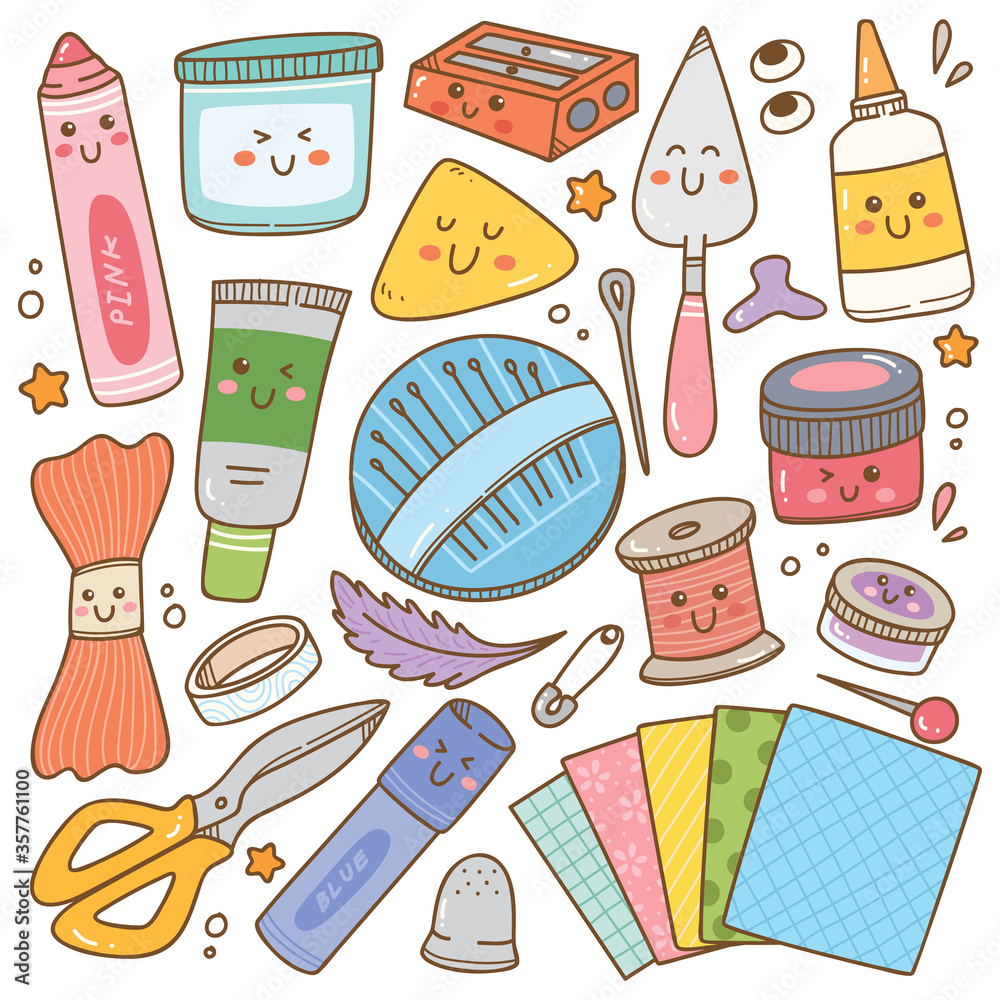 Craft Supplies Clipart