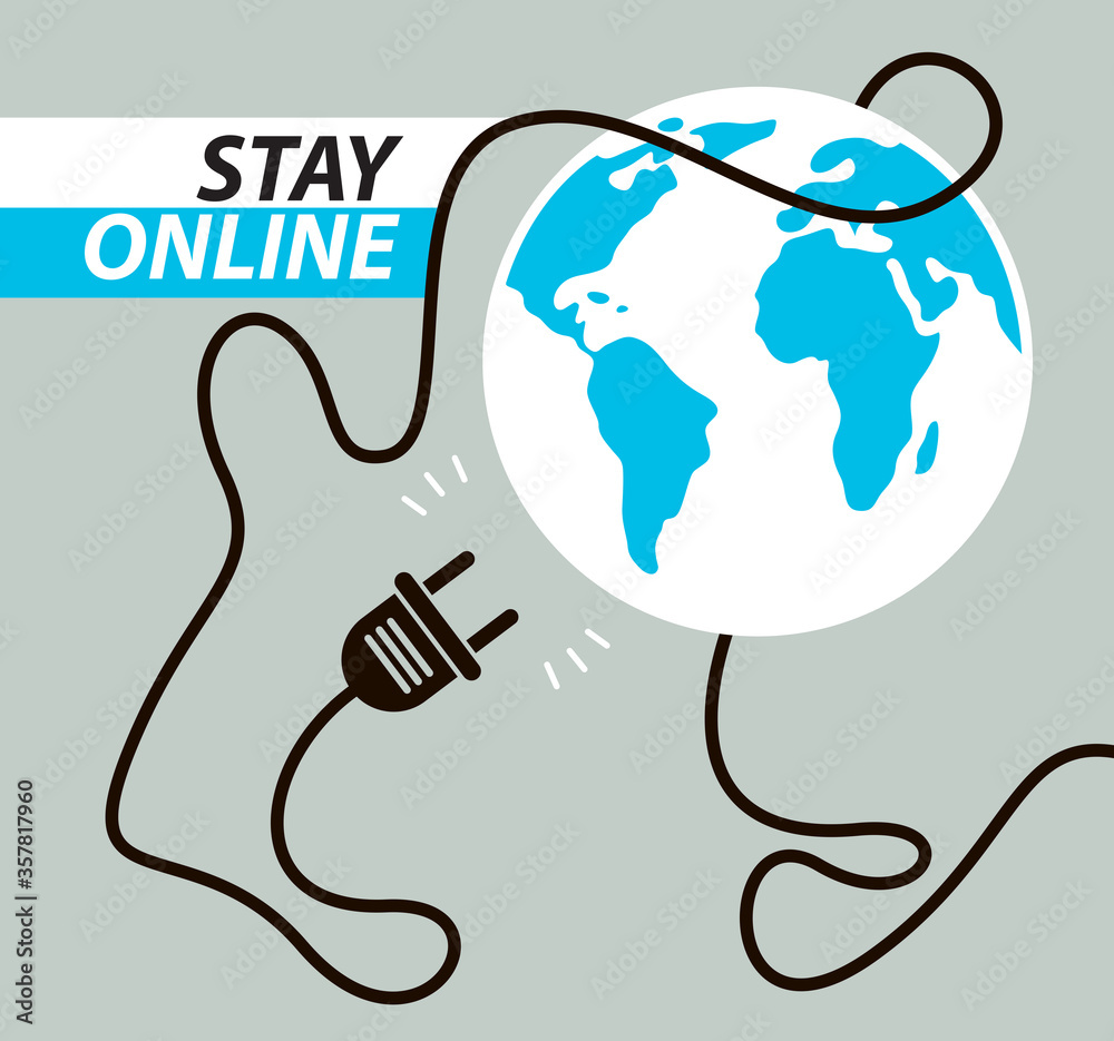 No internet connection vector concept poster or banner with unplugged ... No internet connection vector concept poster or banner with unplugged ...