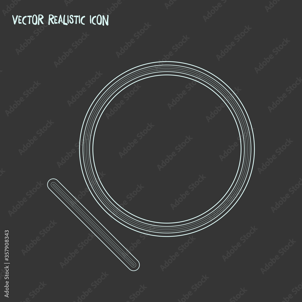 Vecteur Stock Short cycle icon line element. Vector illustration of ...
