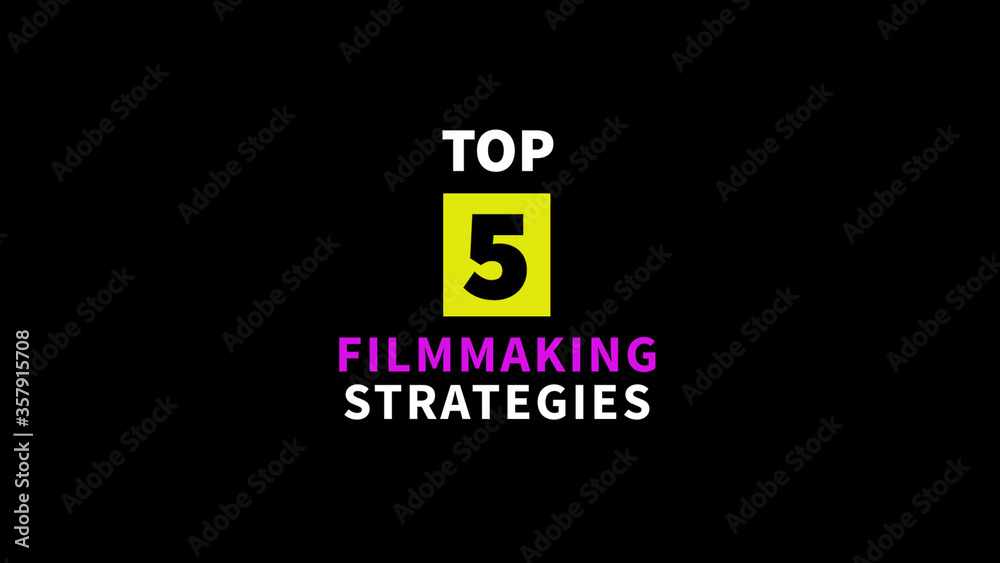 Promo Title Stock Template | Adobe Stock