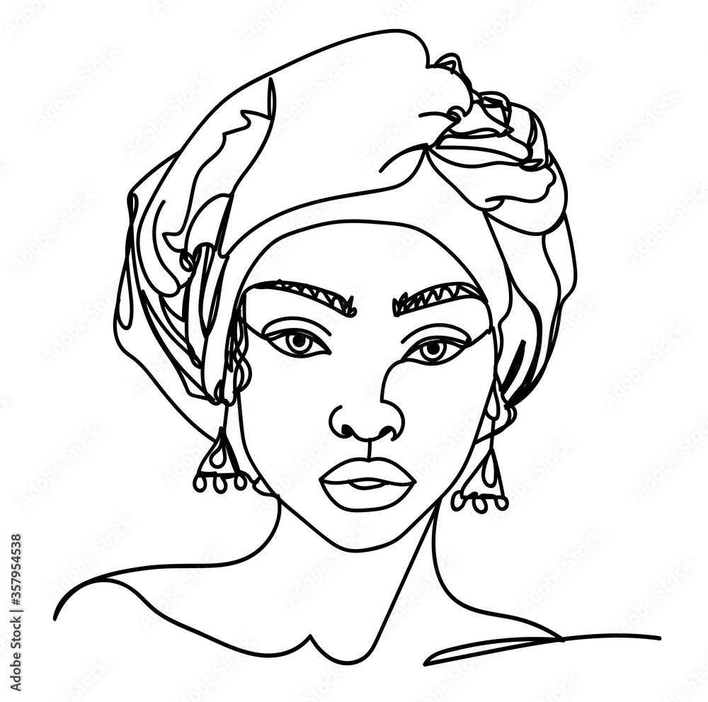 Turban Drawing