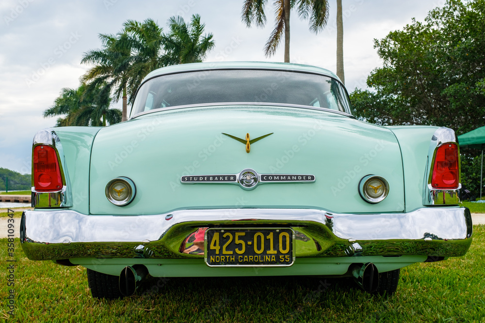 Vintage 1955 Studebaker Automobile Stock Photo | Adobe Stock