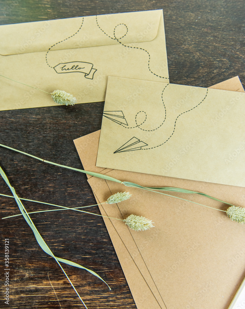 Briefe schreiben - DIY Briefumschläge kreativ gestalten - Briefumschlag ...