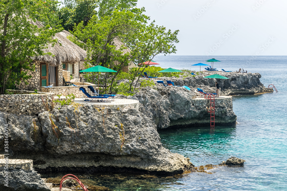 A unique location/ setting on the cliffs of Negril in Westmoreland ...