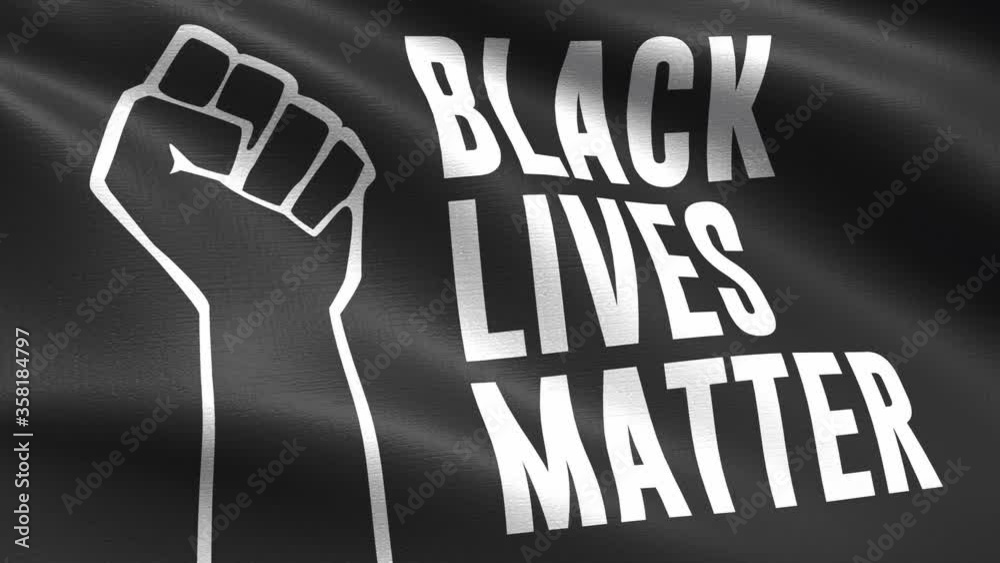 Black Lives Matter Looped animation background 4K, Seamless looping ...