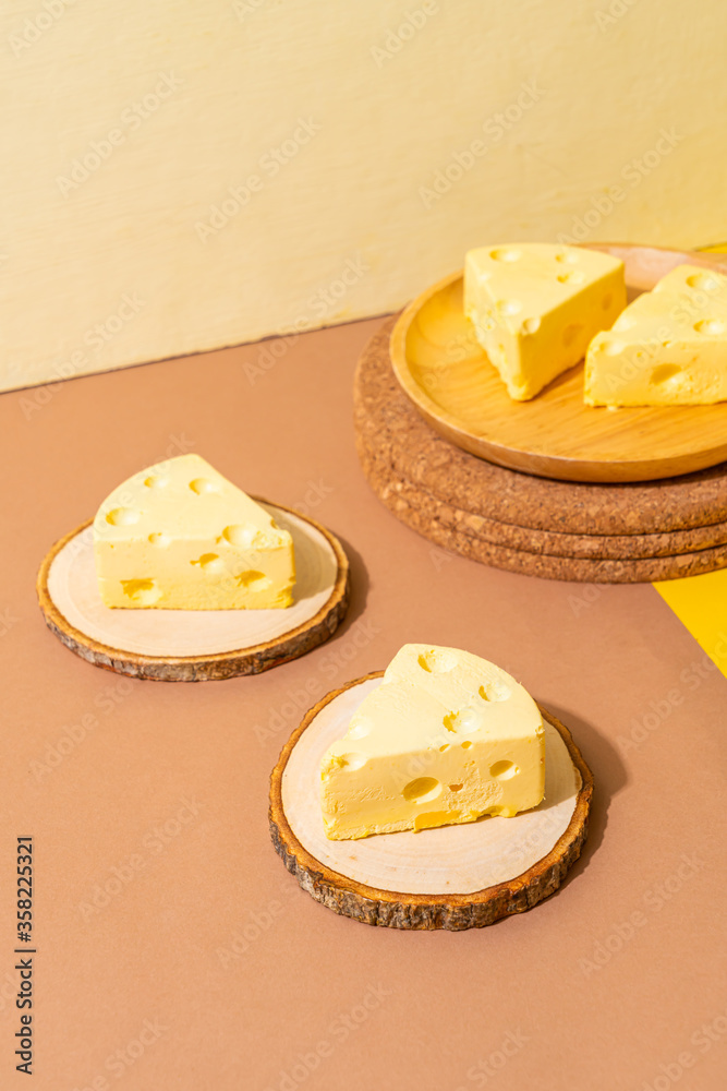 Tom & Jerry cheesecake Stock Photo | Adobe Stock