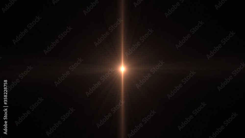 Optical Lens Flare Effect, Light Burst. Very High Quality and Realistic ...