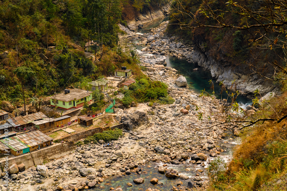 Nature of the Indian state of Sikkim Stock Photo | Adobe Stock