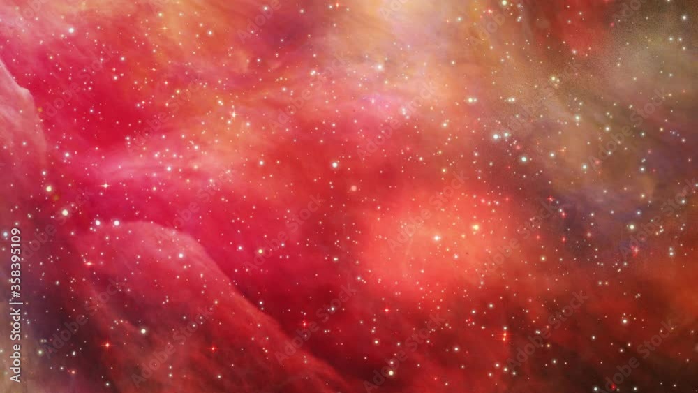 Vidéo Stock Exploration Cosmic clouds and stellar winds The Orion ...