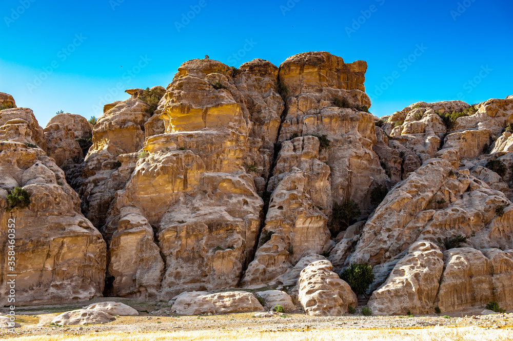 It's Nature of Beidha, a major Neolithic archaeological site Stock ...