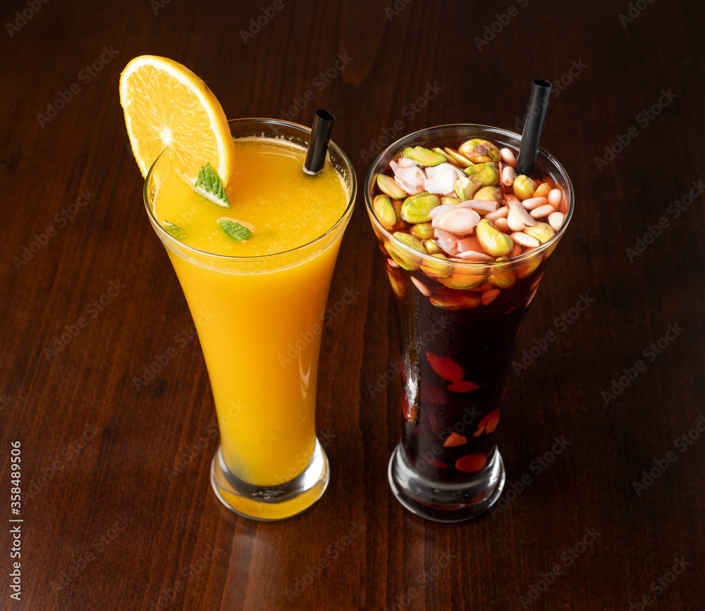 Arabian juice of jallab served in holy month ramadan, Jalab, Amar el ...