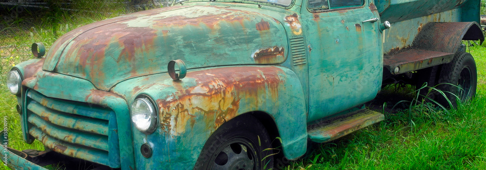Rusty old truck Stock Photo | Adobe Stock