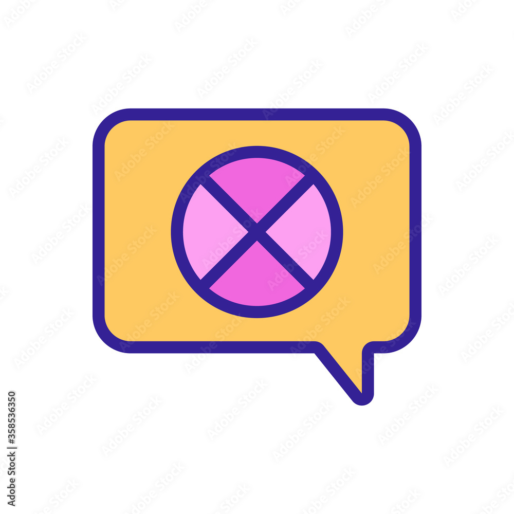 renunciation mark in quote frame icon vector. renunciation mark in ...