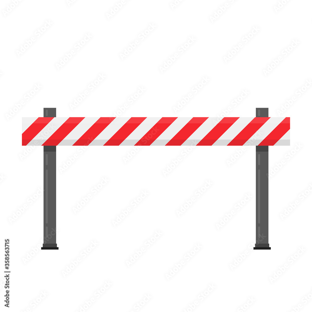 barricade block vector. fence vector. wallpaper. free space for text ...