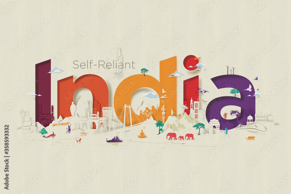 Self-Reliant India, Aatmanirbhar Bharat, Make in India, Rising India ...