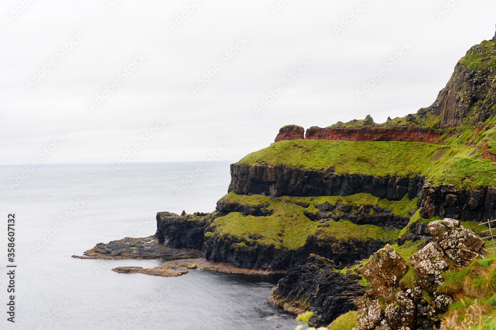 Nature of the Giant's Causeway and Causeway Coast, the result of an ...