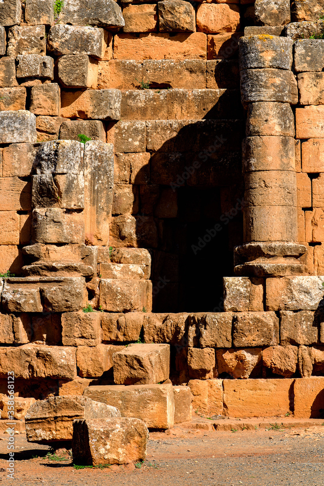 The Royal Mausoleum of Mauretania, the tomb of the Berber King Juba II ...