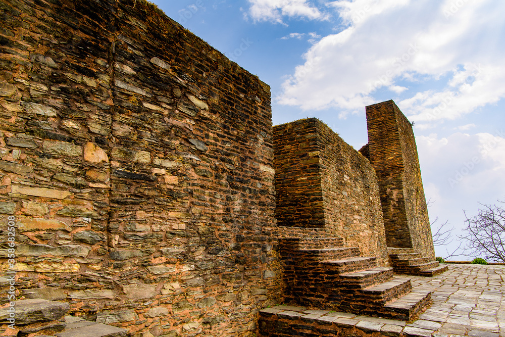 Ruins of Royal Palace of Rabdentse, the second capital of the former ...