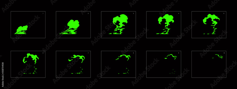 liquid explosion effect. Explosion Animation effect. Animation Sprite ...