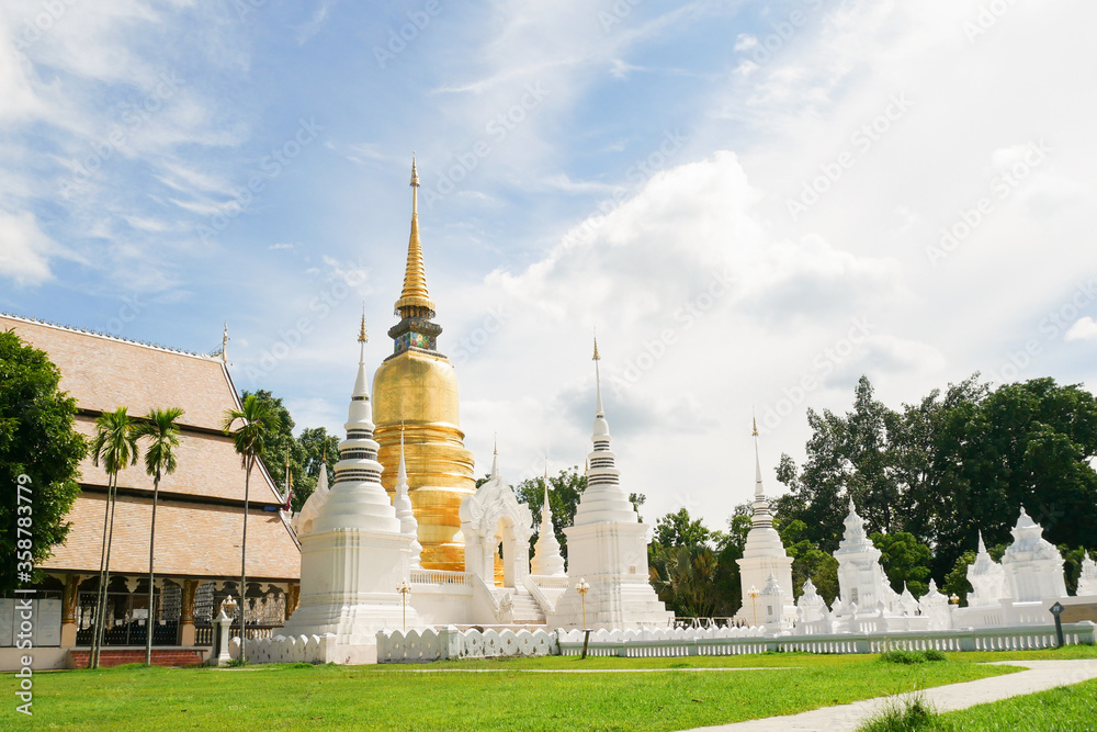 Wat Suan Dok temple on day noon light. Wat Suan Dok temple is one of ... Wat Suan Dok temple on day noon light. Wat Suan Dok temple is one of ...