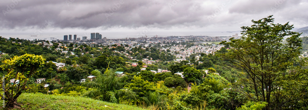 It's Nature and architecture in Port of Spain, Trinidad and Tobago ...