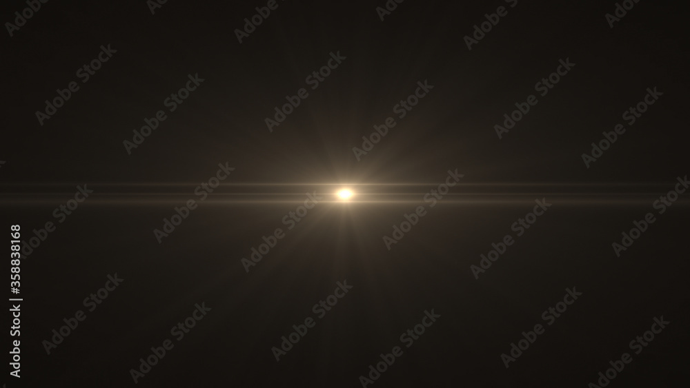 Optical Lens Flare Effect, Light Burst. Very High Quality and Realistic ...