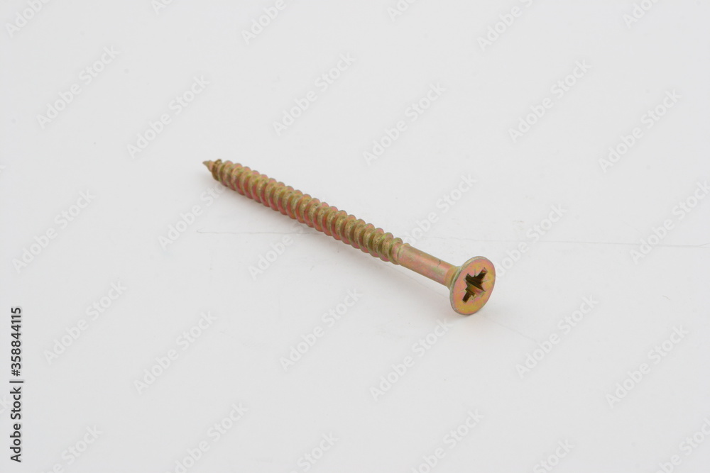 screw is a rod-shaped fastener with a special external thread, a ...