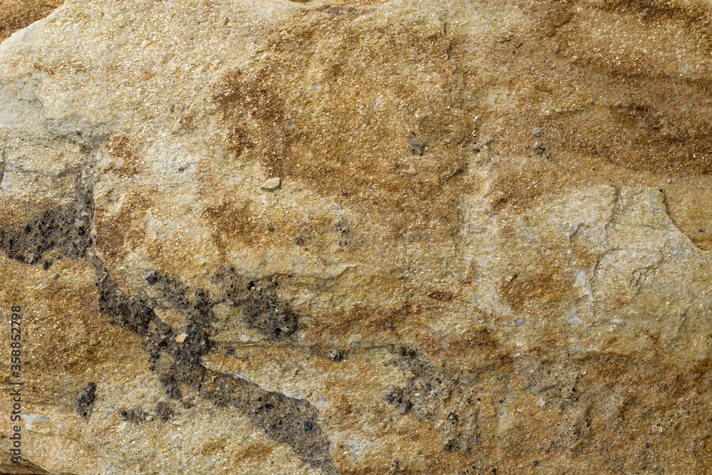 Natural stone grey granite background. Bright hard grey granite rock ...