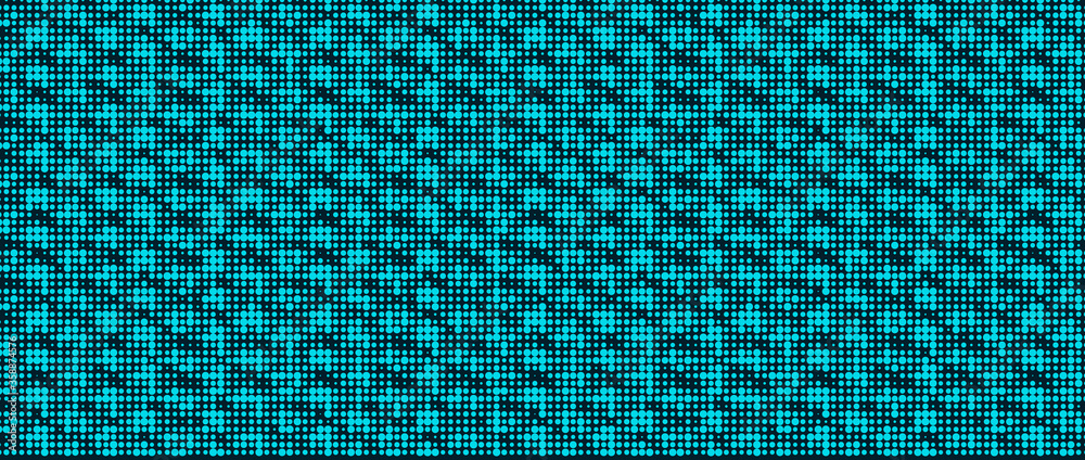 Gradient of blue dots. Halftone texture. Vector illustration ...
