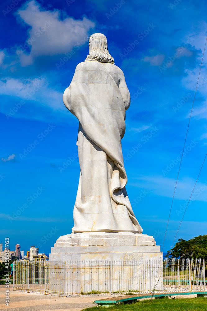 Christ of Havana (Cristo de La Habana), a large sculpture of Jesus of ...