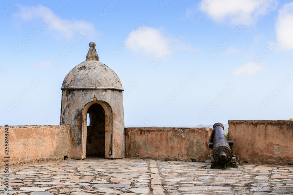 It's Castillo Santa Rosa (Santa Rosa Castle), historic fort in L Stock ...