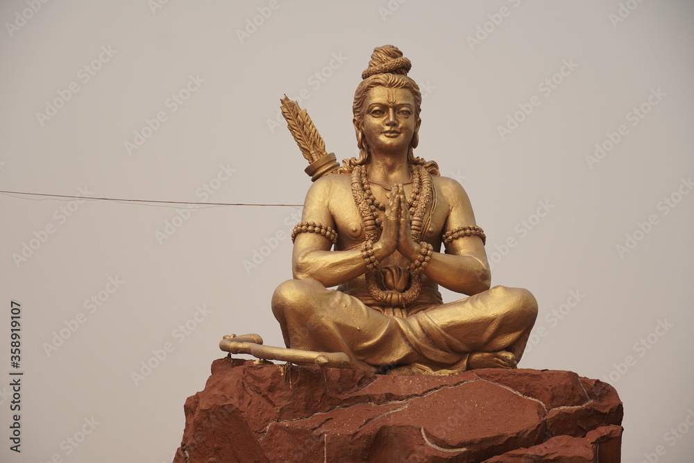 shri ram statue image HD Stock Photo | Adobe Stock