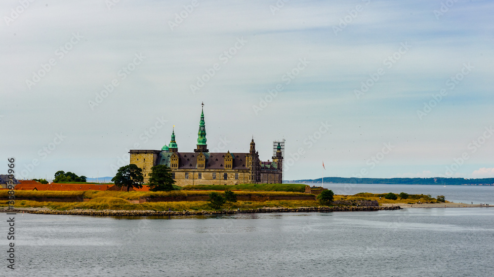 Kronborg Castle Helsingør, Denmark. Elsinore in William Shakespeare's ...