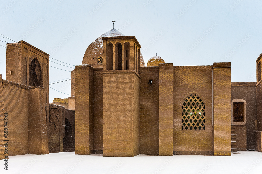 It's Jameh Mosque of Nain, the grand, congregational mosque of Nain ...