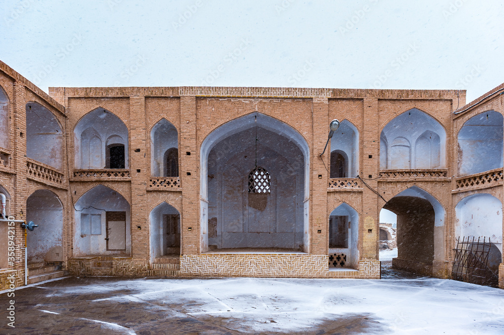 It's Jameh Mosque of Nain, the grand, congregational mosque of Nain ...