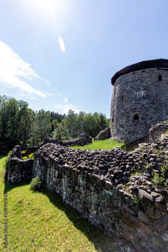 Raseborg Castle (Finnish: Raaseporin linna, Swedish: Raseborgs slott ...