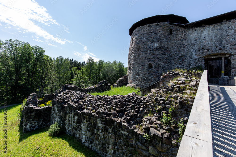Raseborg Castle (Finnish: Raaseporin linna, Swedish: Raseborgs slott ...