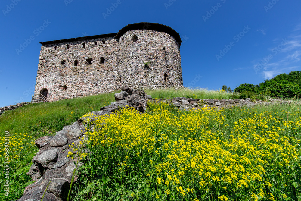 Raseborg Castle (Finnish: Raaseporin linna, Swedish: Raseborgs slott ...