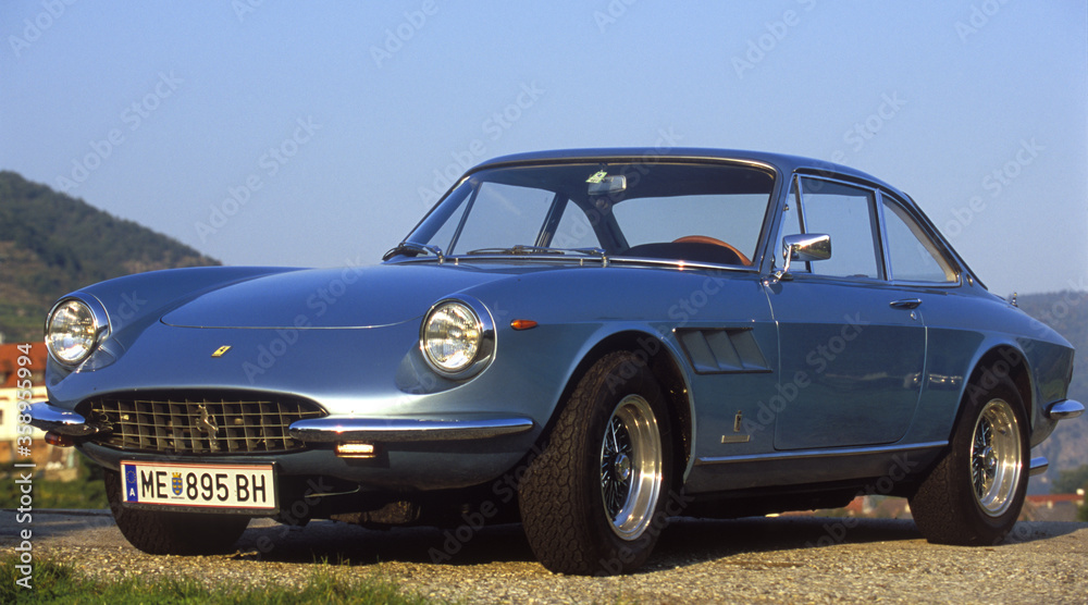 ferrari 330 GTC, italian v12 powered sportscar, coupe Stock Photo ...