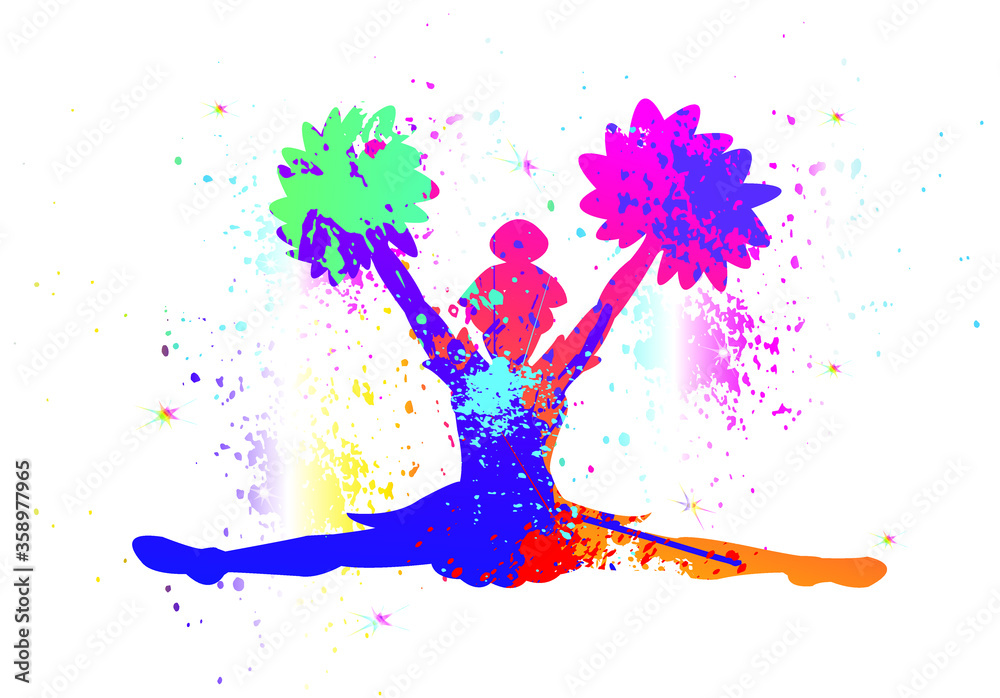 Cheerleading Logo Design