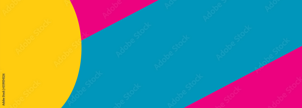 An abstract neon color blocking geometric shape background image. Stock ...