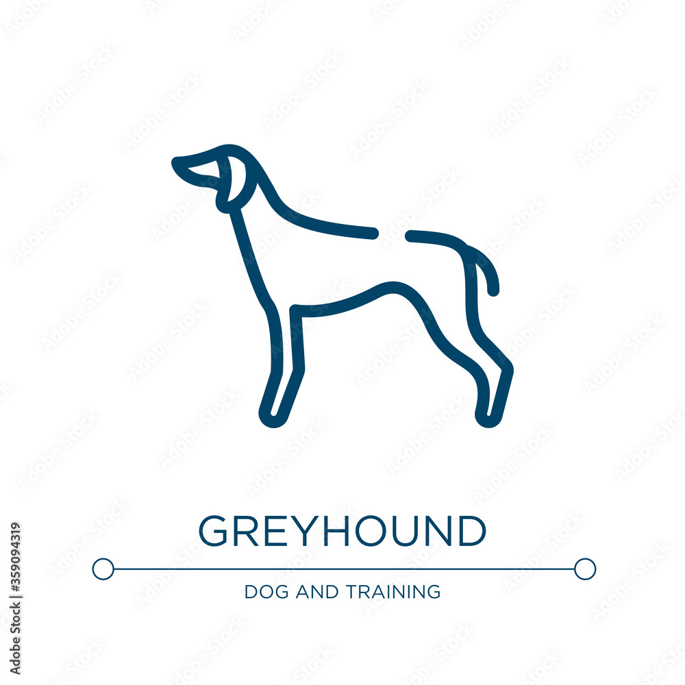 Greyhound Logo Vector