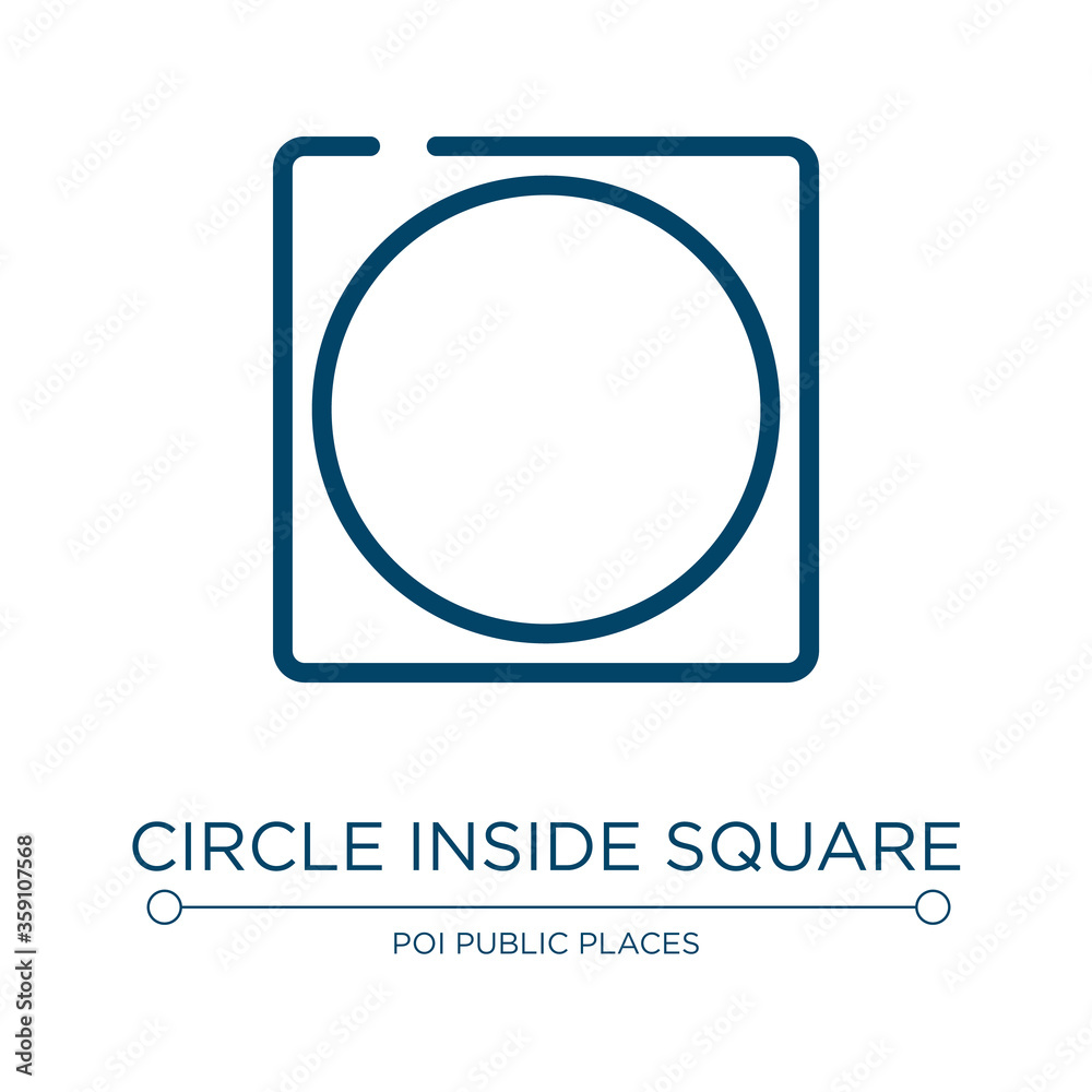 Circle Inside Square Logo
