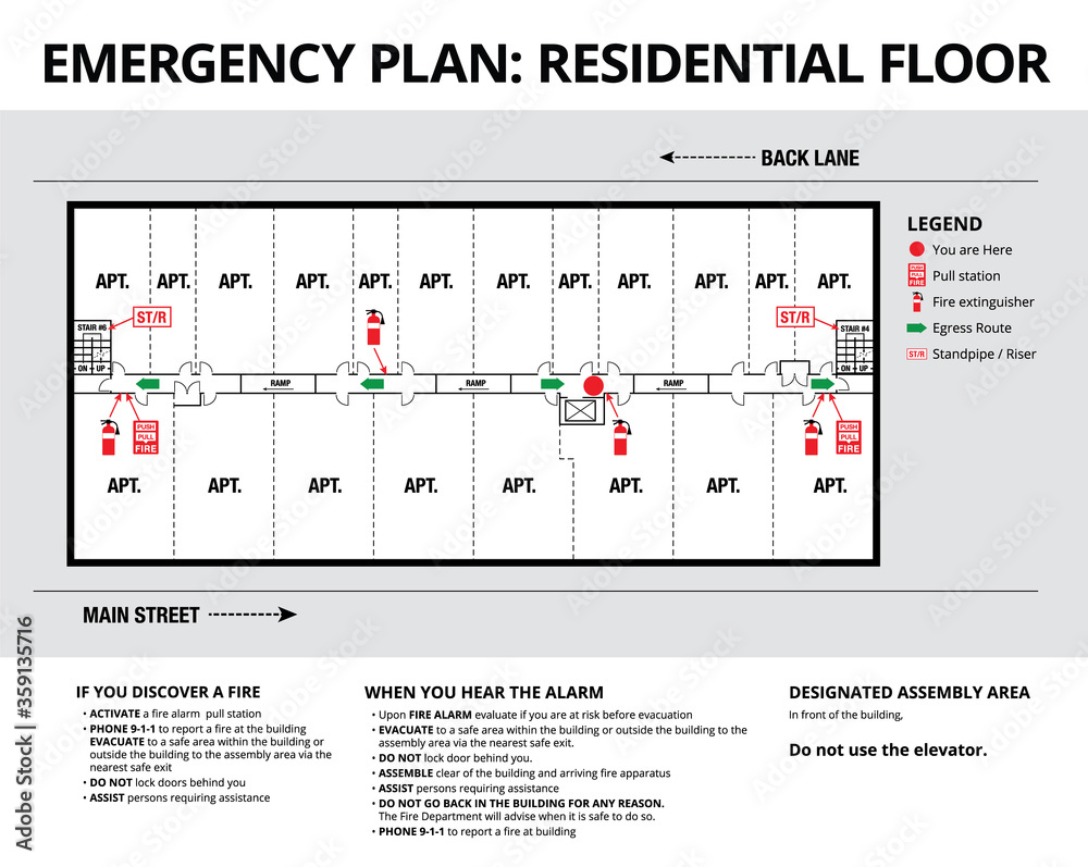 Emergency Egress Lighting Plan Emergency Egress Lighting Plan
