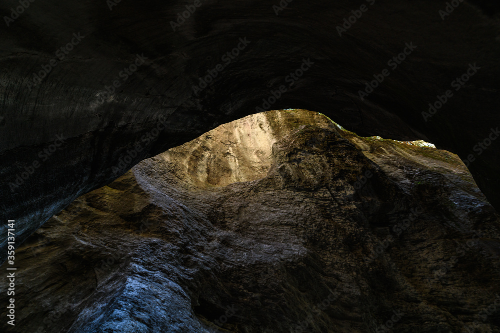 Impressive Aareschlucht, Gorge Aare, Aare Canyon, gorges de l’Aar ...