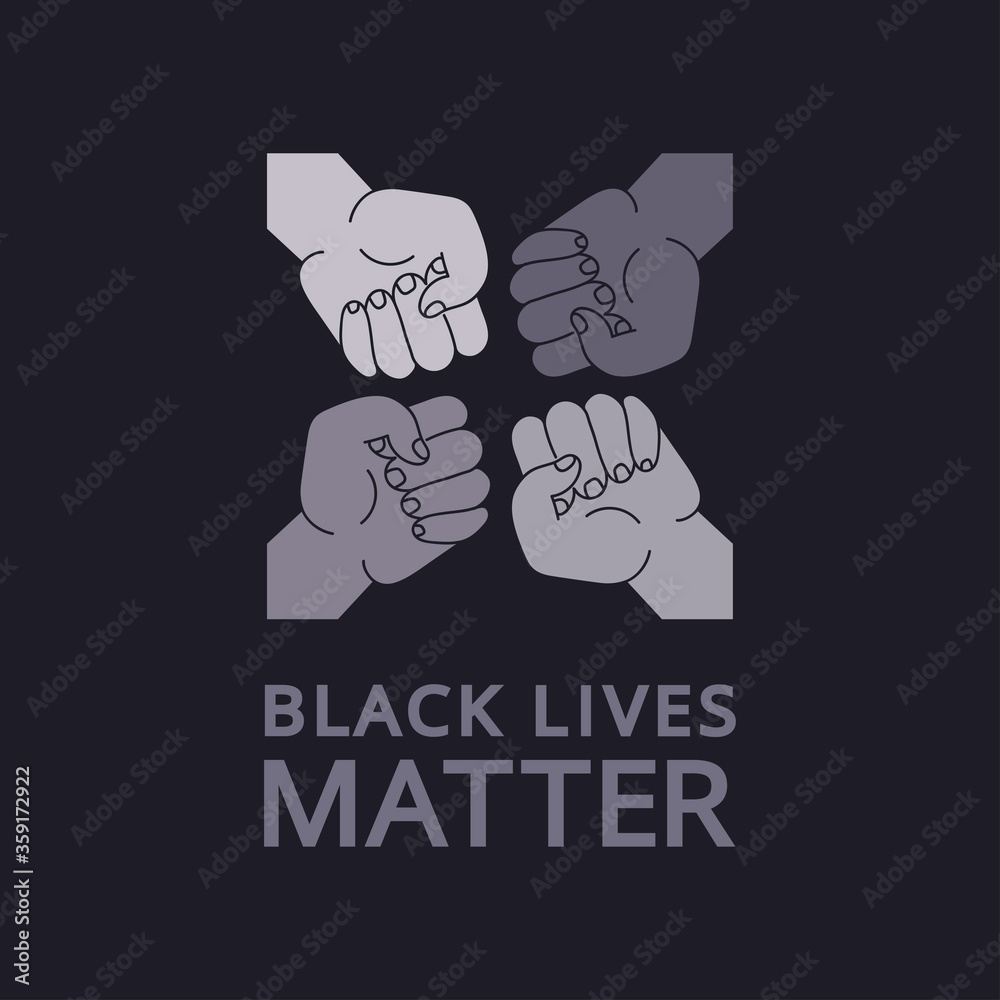 banner black lives matter. banner,poster logo black lives matter.baner ...