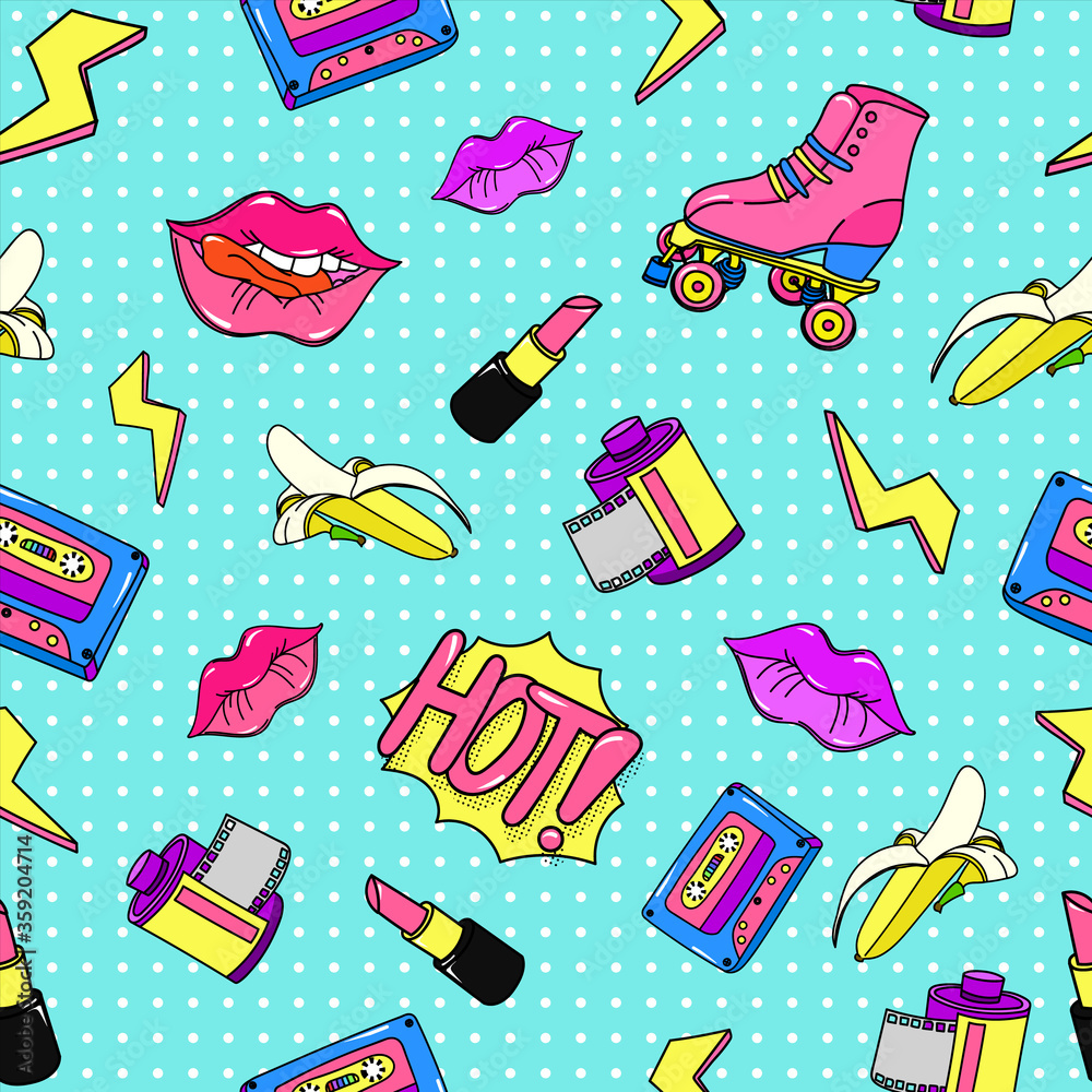 style-90s-pop-pattern-seamless-retro-color-music-cassette-bright